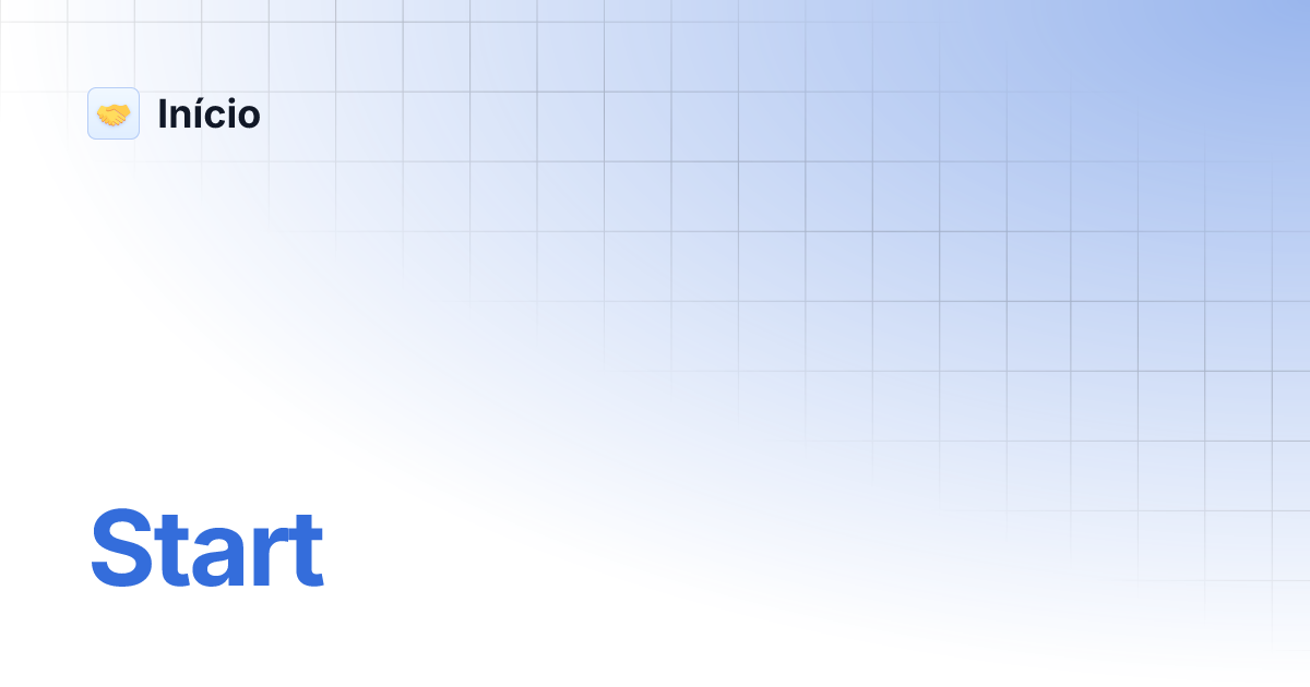 Start | Início